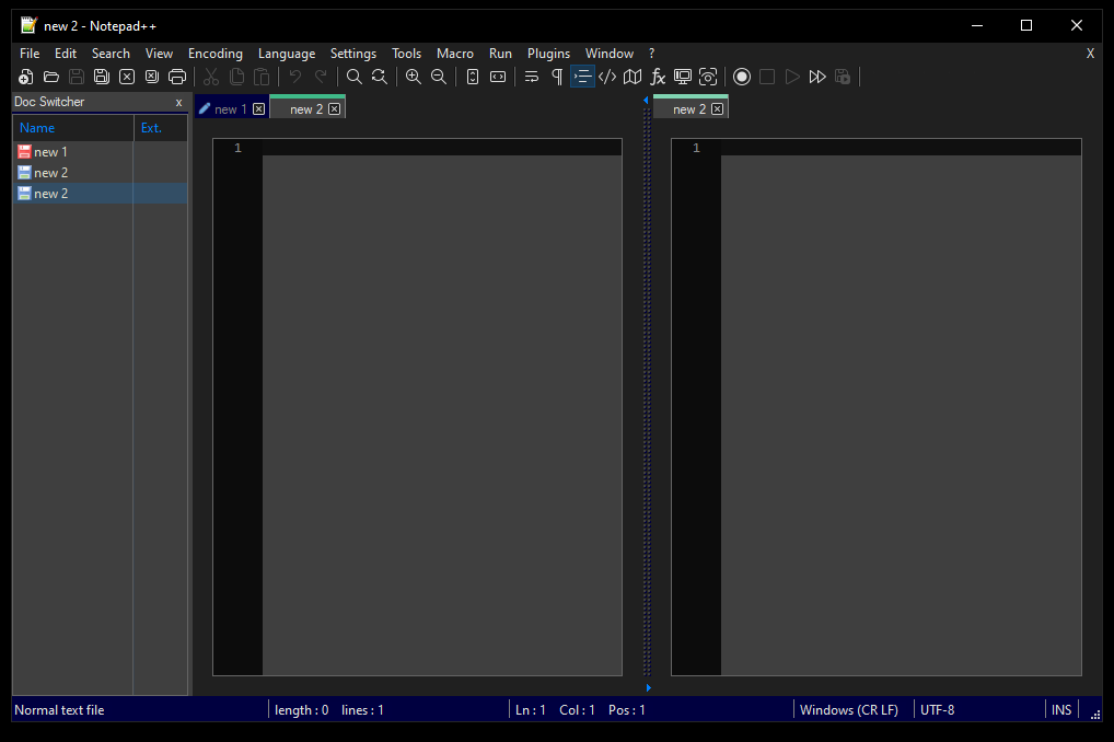 [DarkMode] Edge/border around main window/edit zone · Issue #10205 · notepad-plus-plus/notepad ...