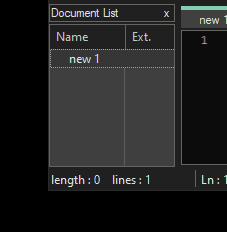 Document list items under vertical scrollbar when resizing · Issue #12191 · notepad-plus-plus ...