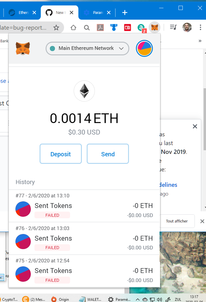 Metamask Transaction Failed with Gaz But Still Charge The Cost Of Gaz · Issue #8003 · MetaMask ...