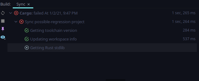 Syncing project fails · Issue #6603 · intellij-rust/intellij-rust · GitHub