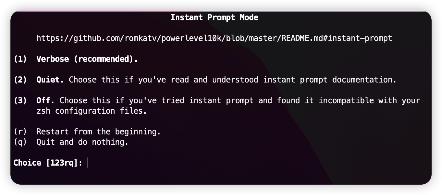 A small "command" pops up on the right-bottom corner without giving ...