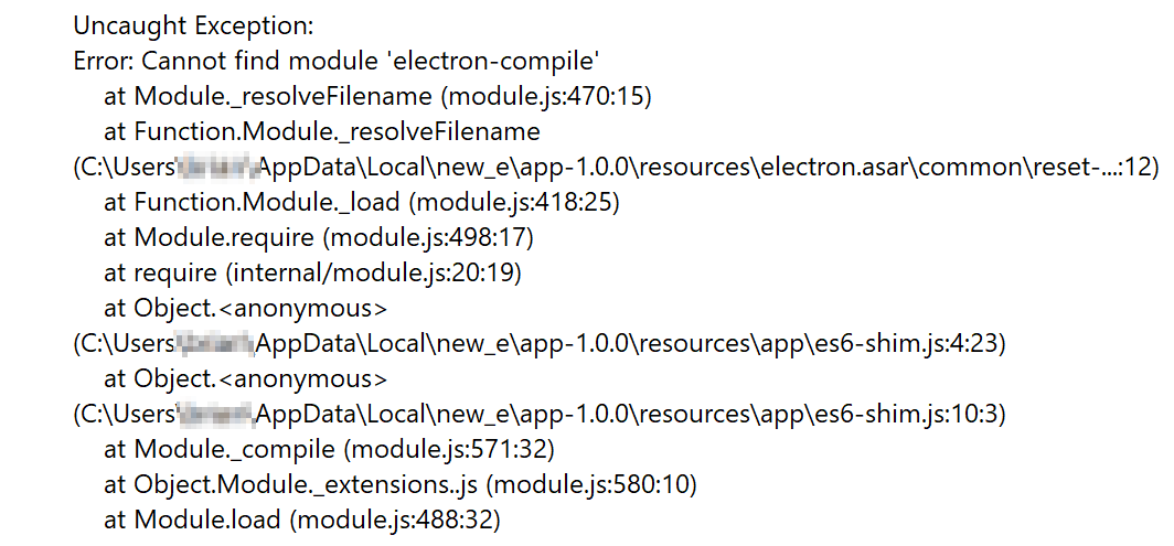 Failed When Installing On Windows · Issue 265 · Electron Forge · Github