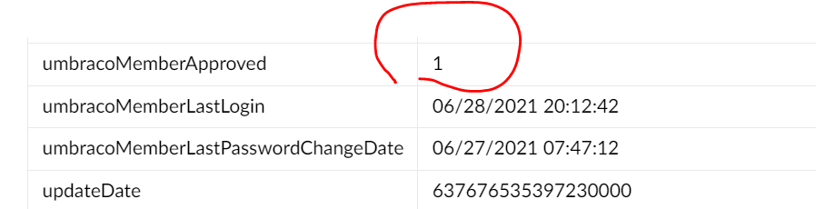 Cannot retrieve approved members · Issue #11135 · umbraco/Umbraco-CMS · GitHub
