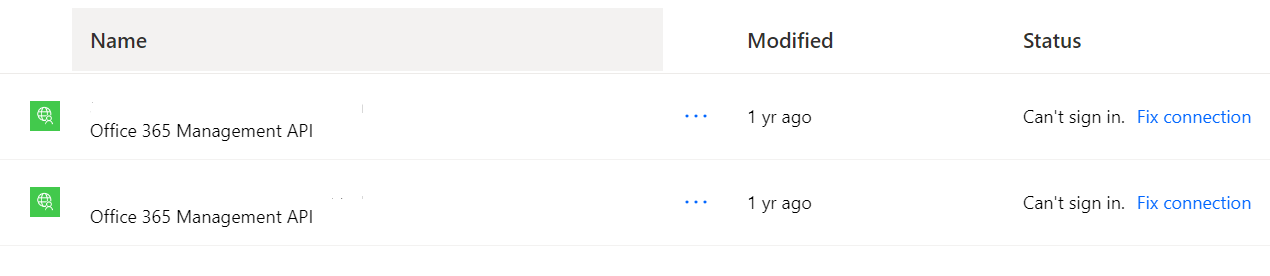 Office 365 Management API connection issue: Cannot sign in Fix connection · Issue #6093 ...