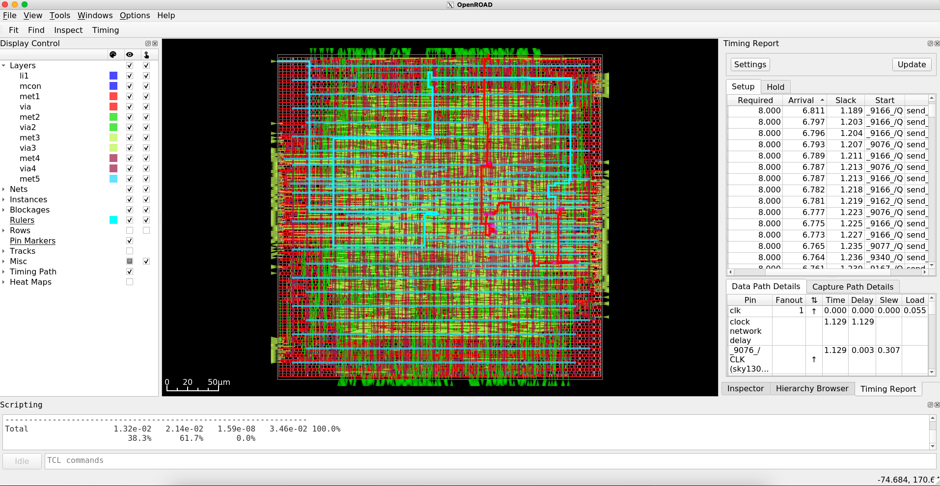 Is there a way to download the generated timing report from gui? · Issue #1394 · The-OpenROAD ...