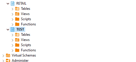 [Exasol] Default schema cannot be assigned · Issue #8480 · dbeaver ...