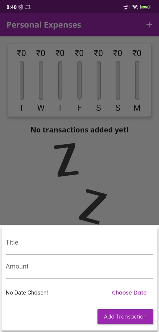 GitHub - Ashish4883/Personal-Expenses: Personal Expenses App using ...