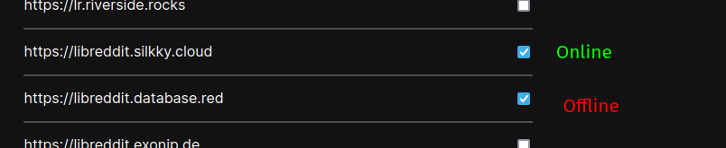 "Auto Redirect of offline instances" not working · Issue #127 · libredirect/browser_extension ...