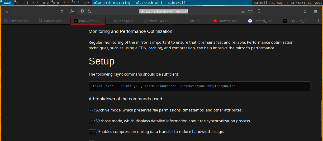 Wiki Blackarch · Issue 3930 · Blackarchblackarch · Github 
