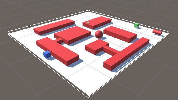GitHub - rakki-18/Shortest-path-in-maze: Maze game rendered in unity ...