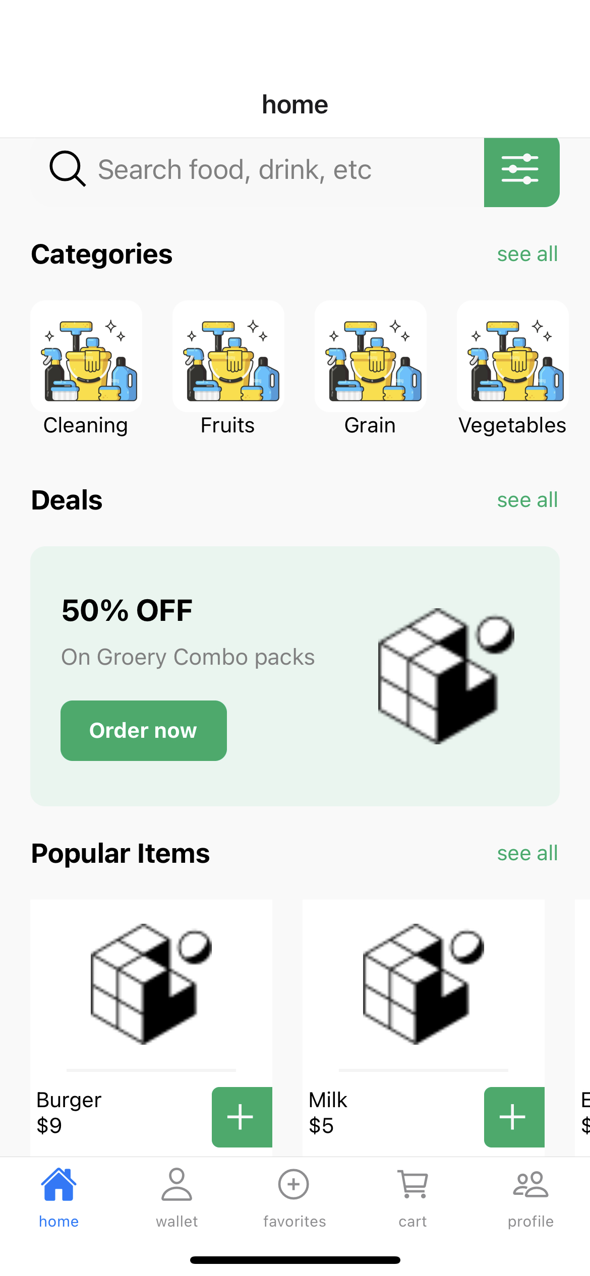 GitHub - jzjonah/GroceryApp: Grocery Delivery App developed in React Native