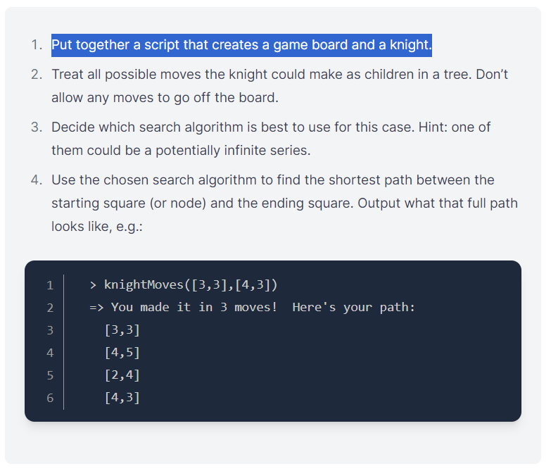 : too specific instructions for Knights Travails · Issue #26301 ...