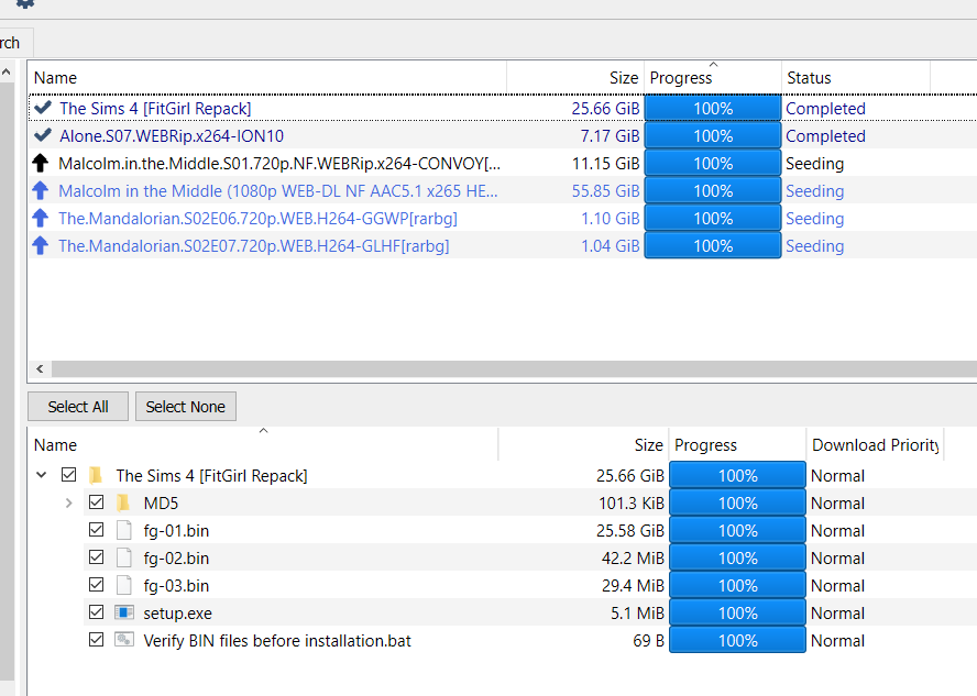 Left Aligned Progess Bar numbers · Issue #13963 · qbittorrent ...