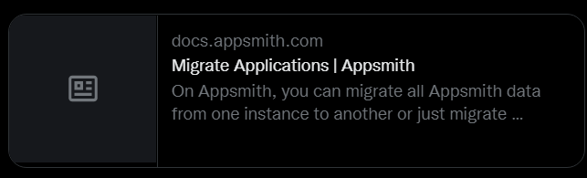 [Docs]: Missing description for some documentation pages · Issue #727 · appsmithorg/appsmith ...