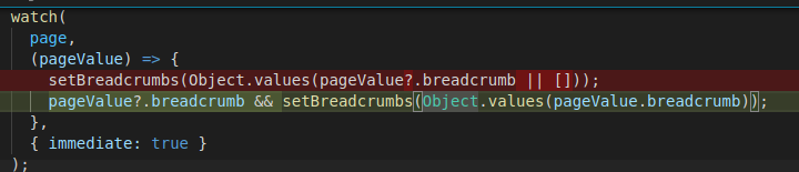 [BUG] useCms sets breadcrumbs even if they come empty in page resolver · Issue #1579 ...
