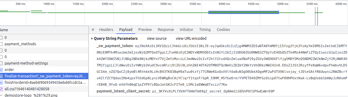 handlePayment return error · Issue #1799 · vuestorefront/shopware-pwa · GitHub
