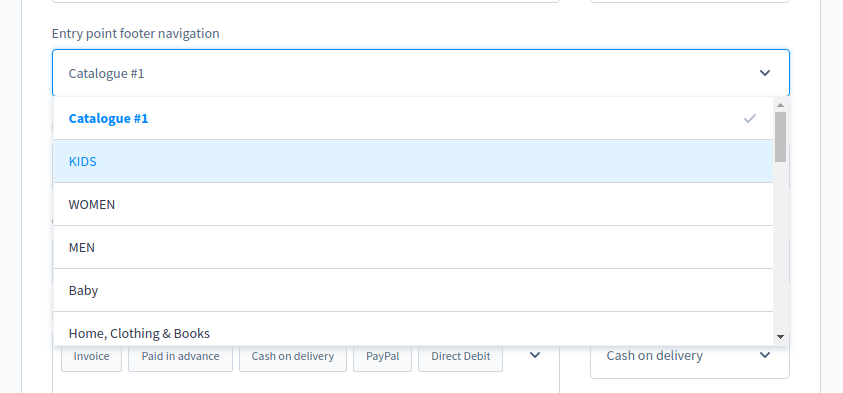 [FEATURE] Footer Navigation · Issue #848 · vuestorefront/shopware-pwa · GitHub