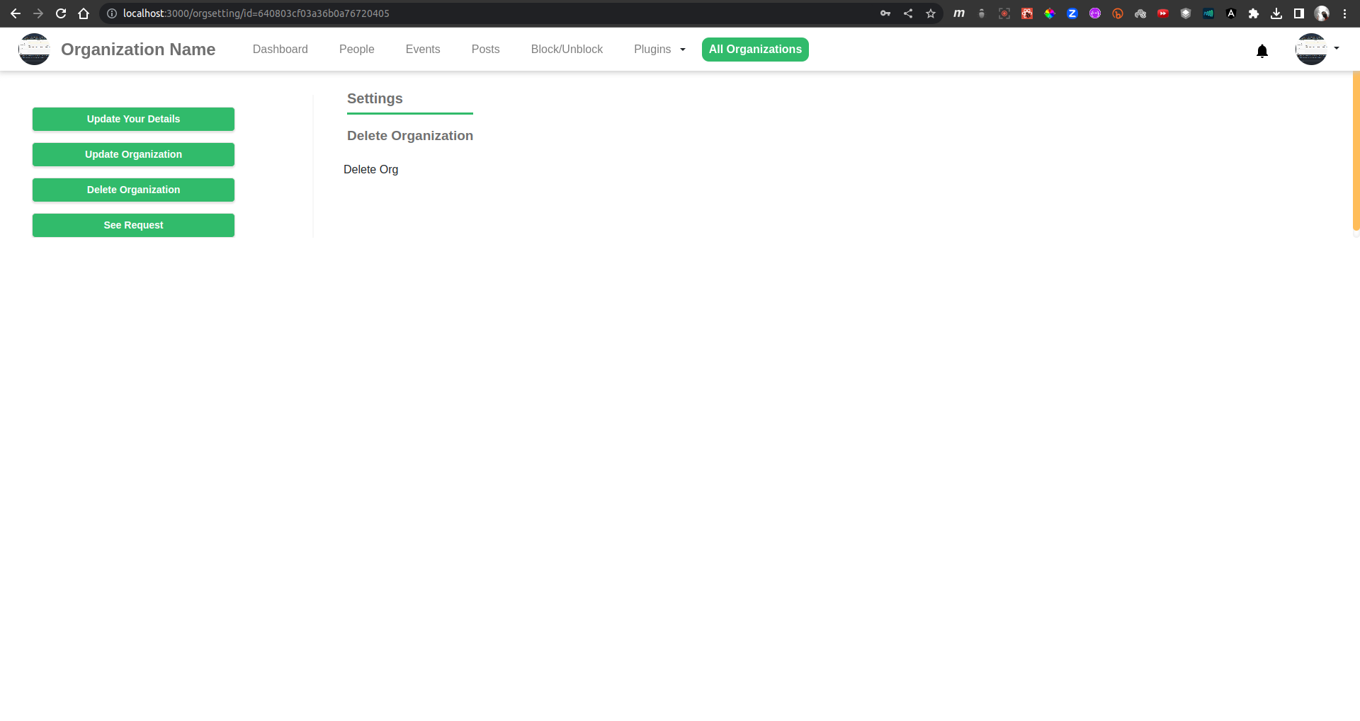 Bug Report: OrgSettings page bugs · Issue #559 · PalisadoesFoundation ...