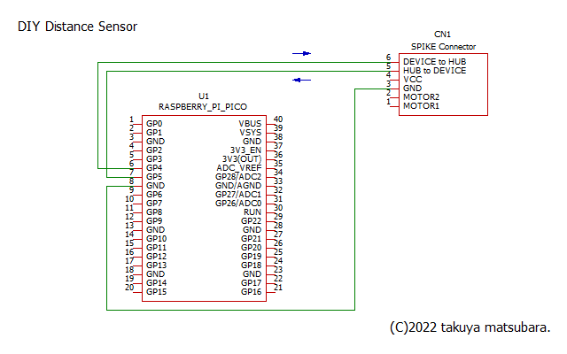 GitHub - Afrel-SPIKE-Prime-tec/diydistsensor_pico: Distance Sensor for ...