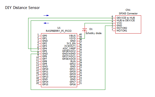 GitHub - Afrel-SPIKE-Prime-tec/diydistsensor_pico: Distance Sensor for ...