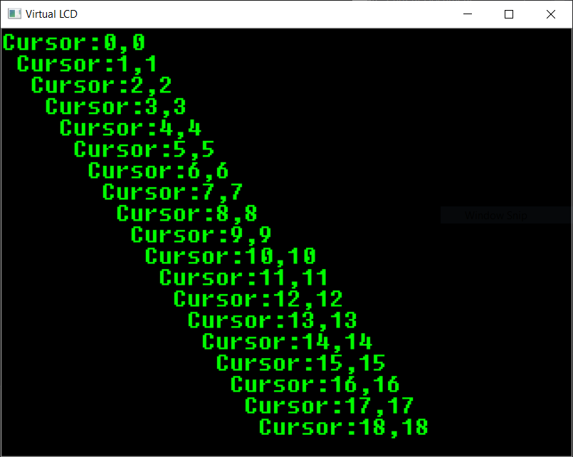 void ili_draw_char(uint16_t x, uint16_t y, char c, uint16_t color ...