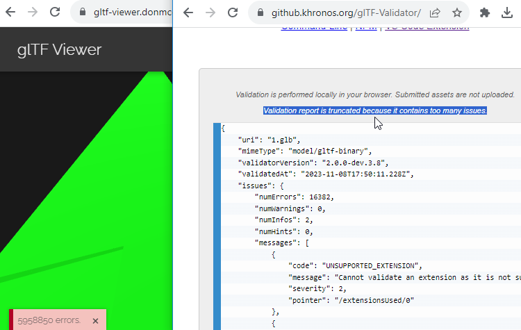 Out of memory crash · Issue #290 · CesiumGS/3d-tiles-validator · GitHub