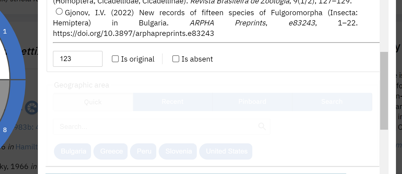 Task - OTU radial - asserted distribution - Is absent · Issue #2848 · SpeciesFileGroup ...