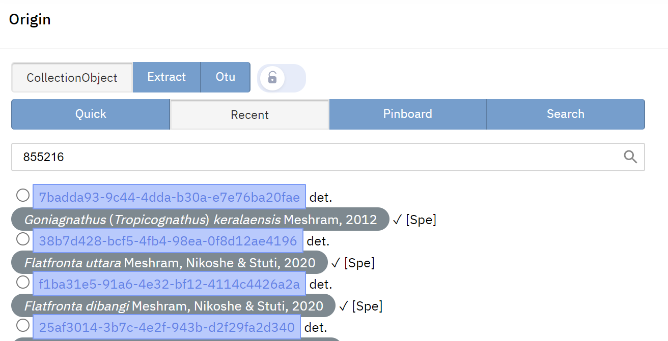 Collection Object - Smart selector. · Issue #3007 · SpeciesFileGroup/taxonworks · GitHub