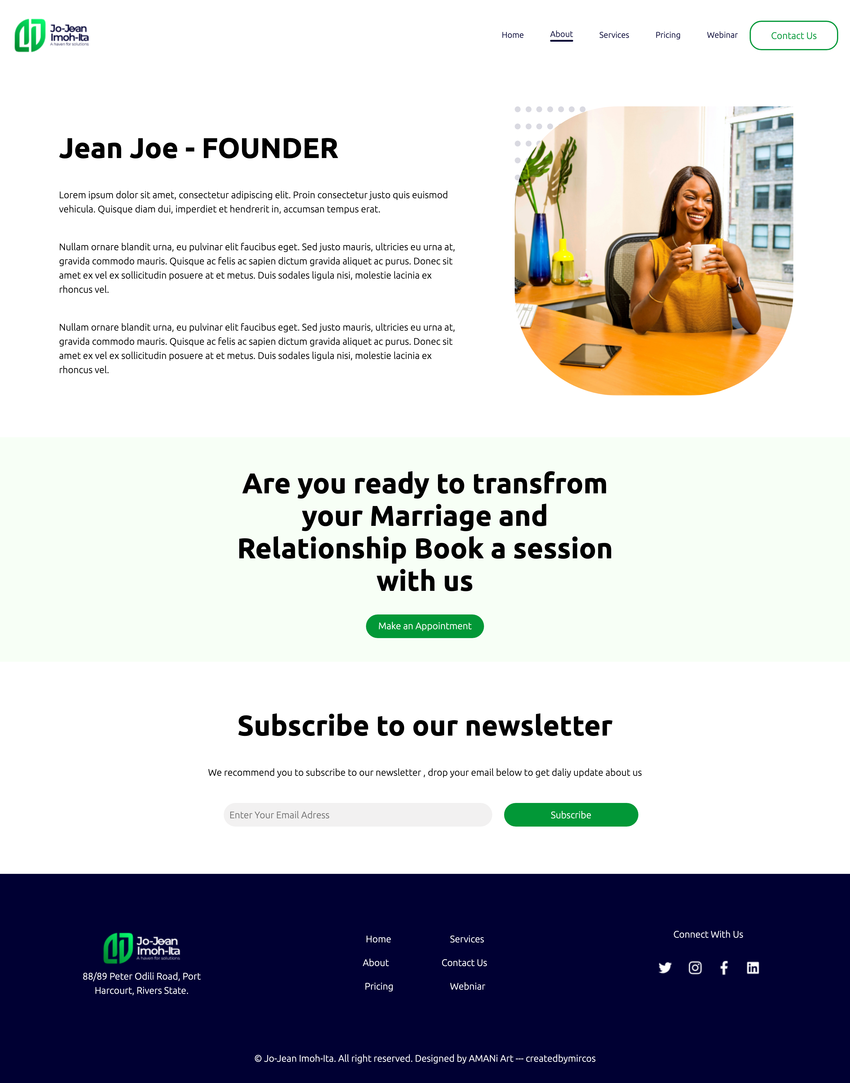 Github Miraccumburreact Businessandcoachingwebsitetemplates This Is React Website Frontend 