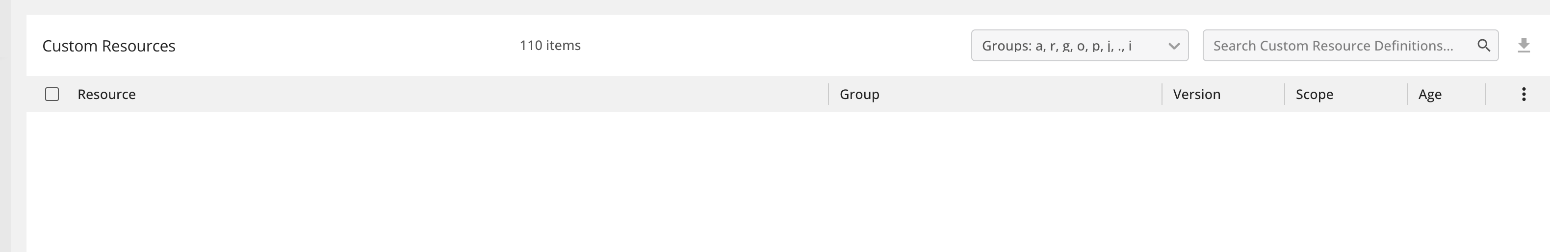 Cannot filter CRD (custom resource definition) · Issue #7957 · lensapp ...