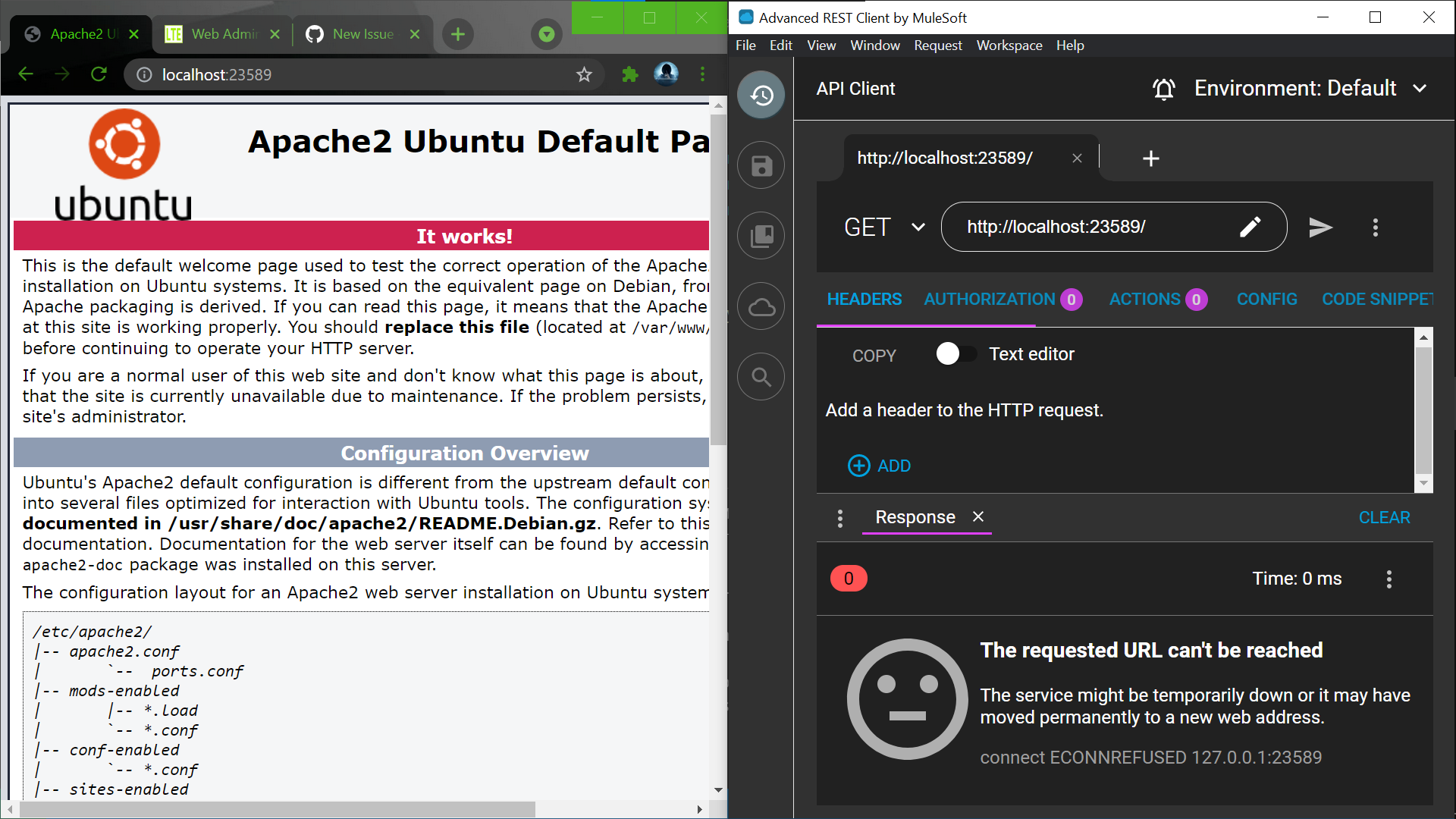 No response from Apache2 from WSL Ubuntu · Issue #382 · advanced-rest-client/arc-electron · GitHub