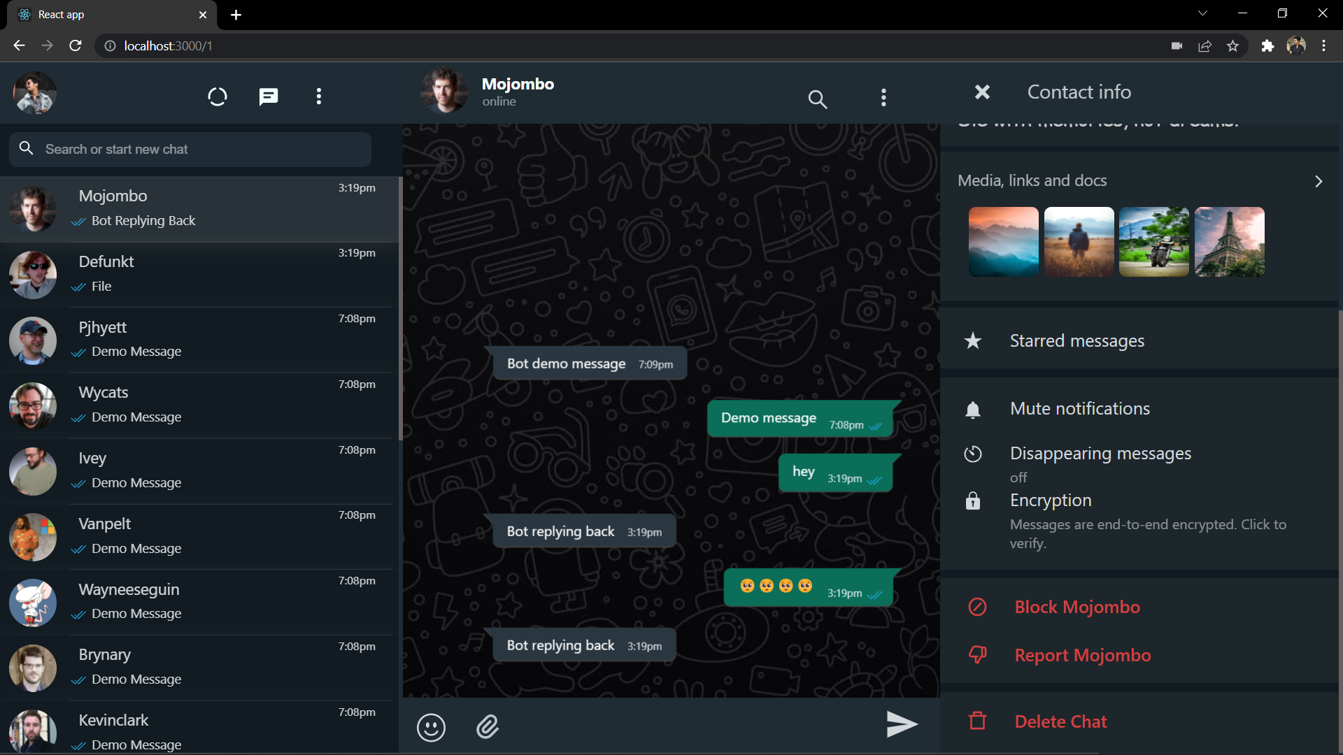 GitHub - nischithmk/whatsapp-clone
