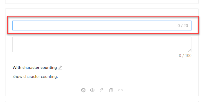 showCount for Input component · Issue #2770 · ant-design-blazor/ant-design-blazor · GitHub