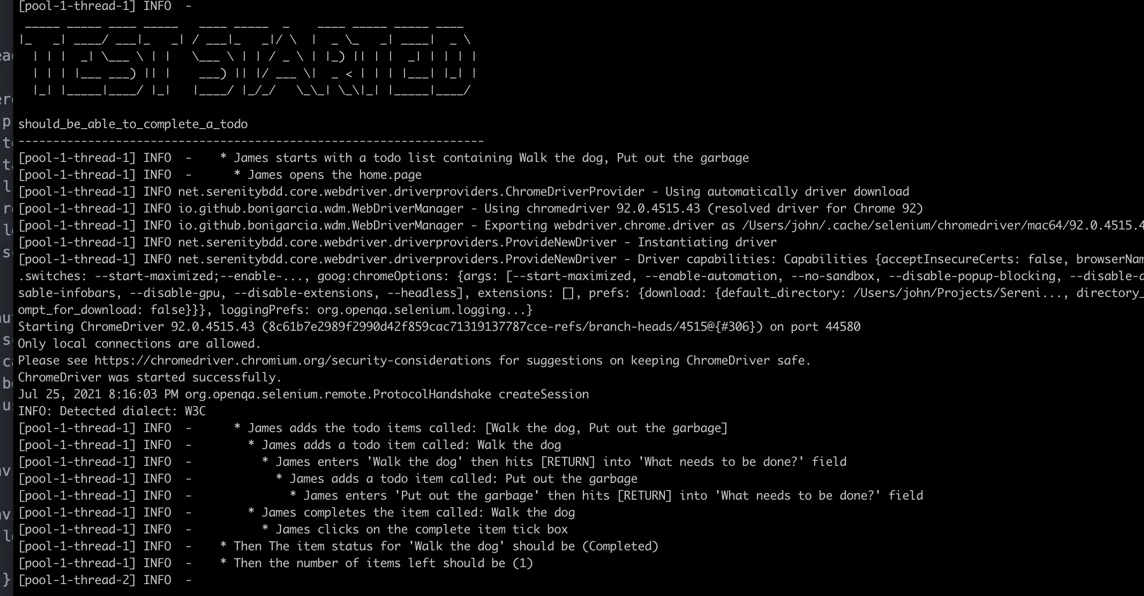 clarify how to report selenium actions · Issue #2516 · serenity-bdd ...