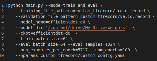 evaluation (AP) does not change · Issue #660 · google/automl · GitHub