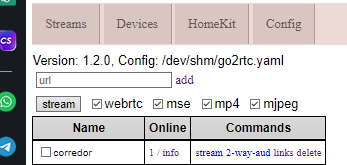 Is it possible to update it from version 1.2.0 to go2RTC that includes on FRIGATE 12.0 to 1.5.0 ...