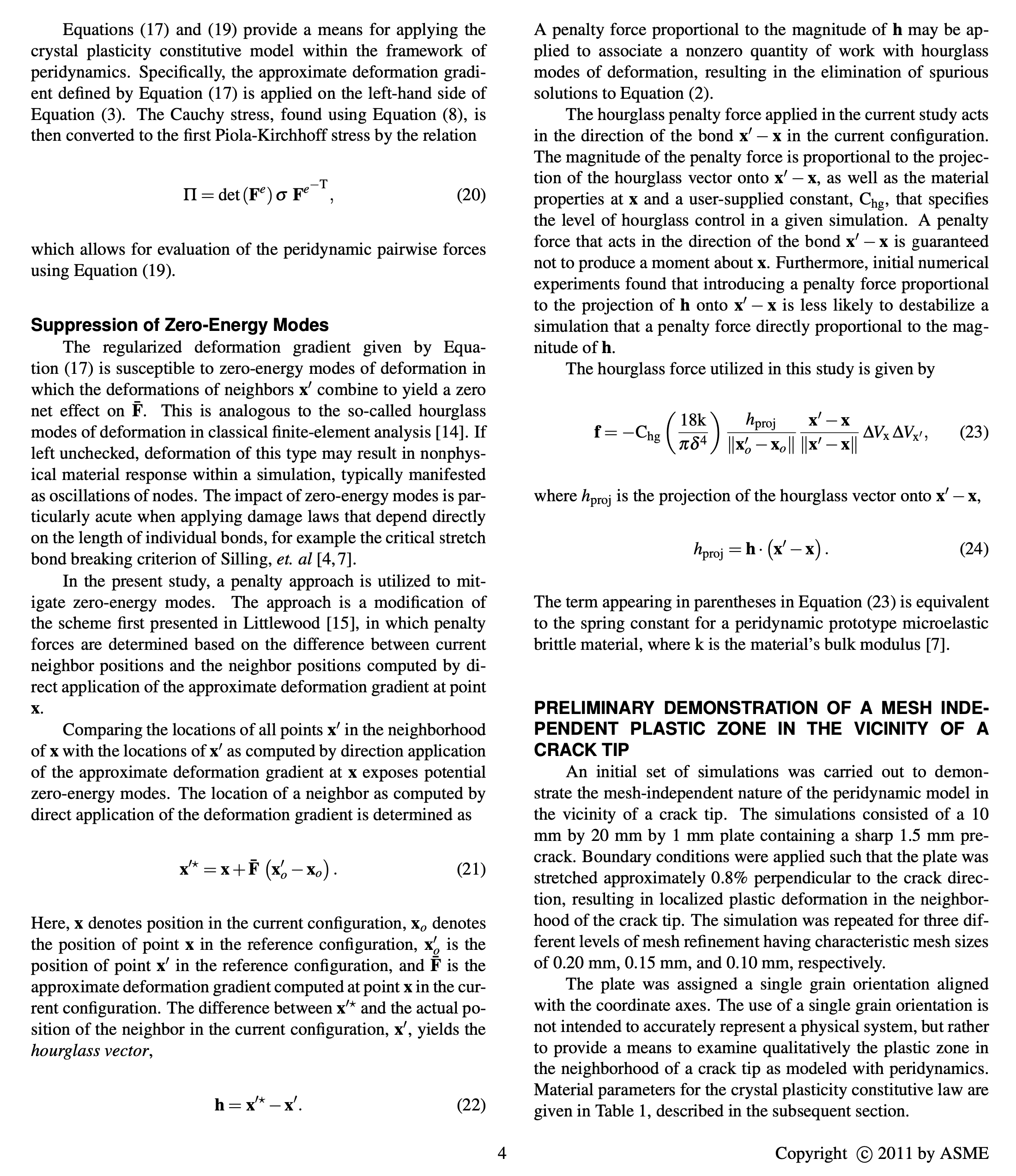 Correspondence Materials-zero energy control · peridigm peridigm · Discussion #270 · GitHub