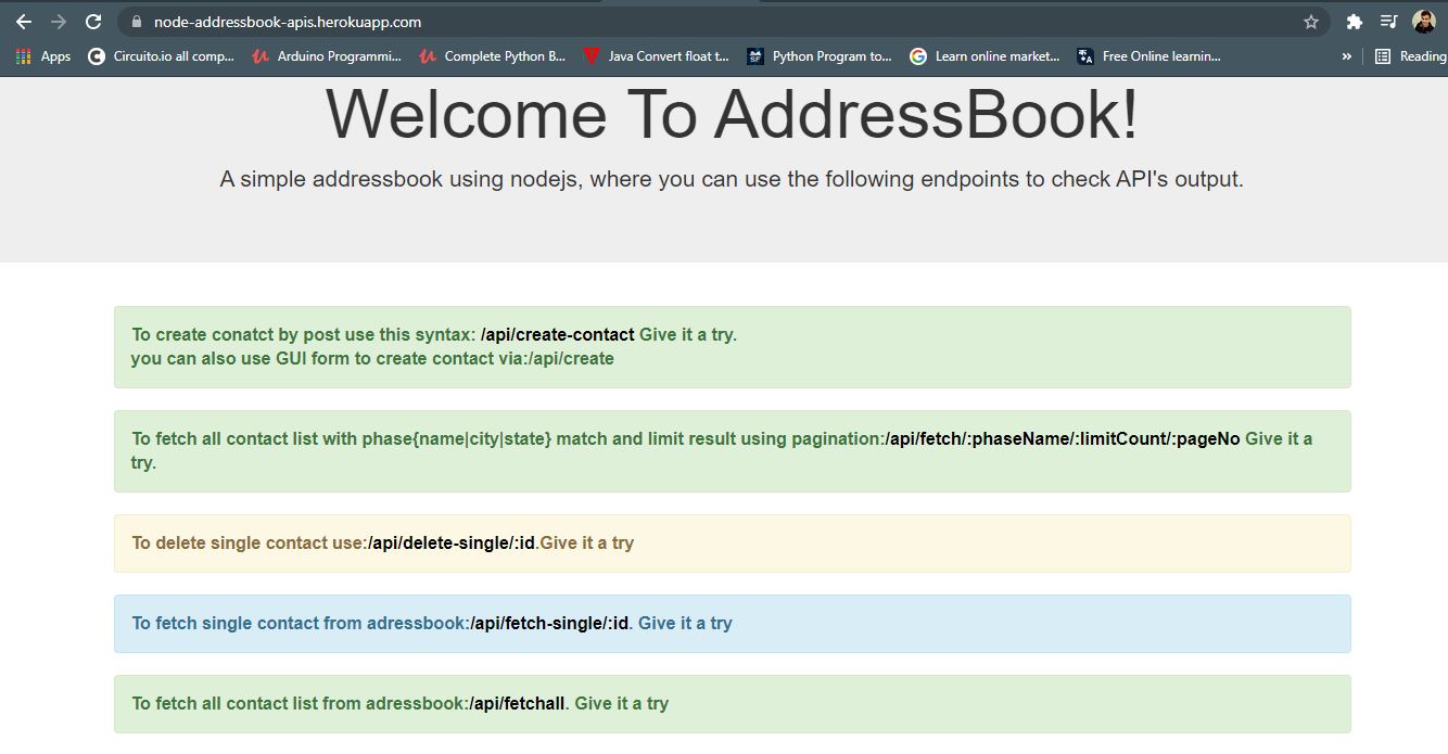 GitHub - sushantshinde98/Node-AddressBook-APIs: a simple nodejs project ...