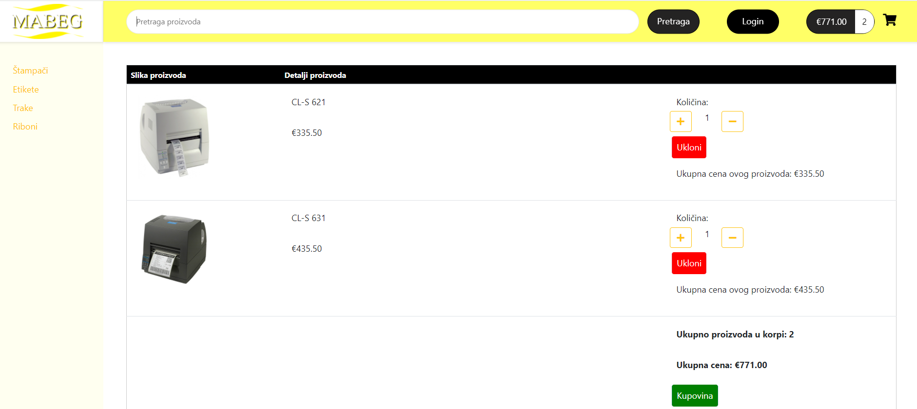 GitHub - radaljj/Mabeg-E-Commerce