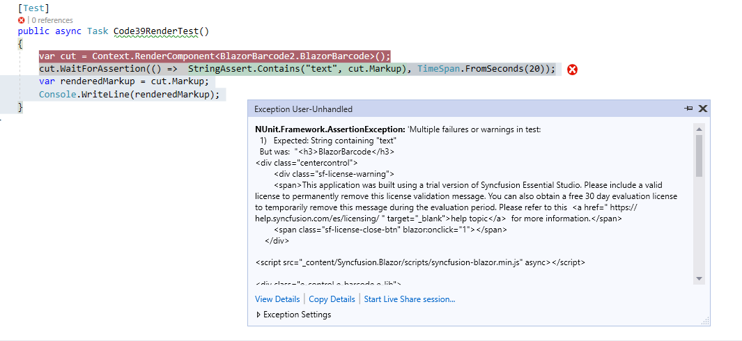 While comparing the components using Markup, rect tag is not taking for Comparison · Issue #164 ...