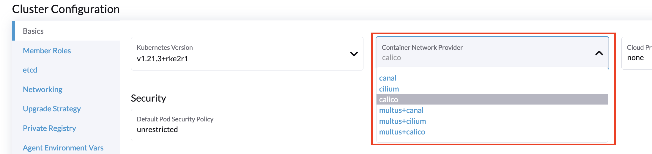 Cannot provision RKE2 cluster with multus CNI · Issue #33784 · rancher/rancher · GitHub