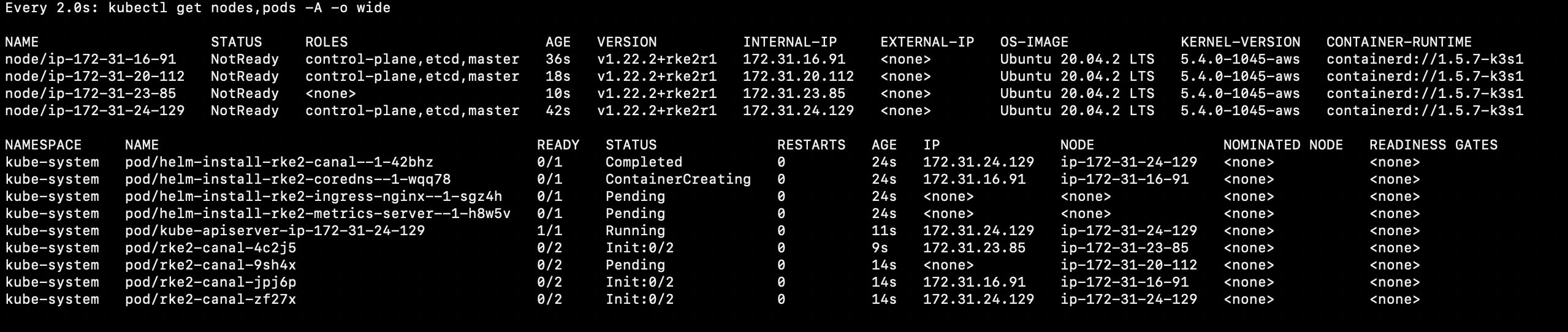 Servers fail to join cluster if multiple nodes are joined concurrently or image import/pull ...
