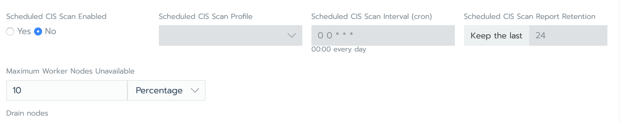 UI is stuck on saving "custom" cluster info in 2.4.3 - Note: Clusters can still be upgraded with ...
