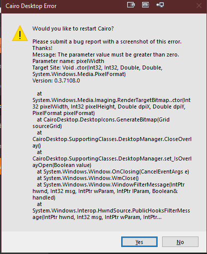 Bug report usin Win Shift D. Screenshot · Issue #458 · cairoshell ...