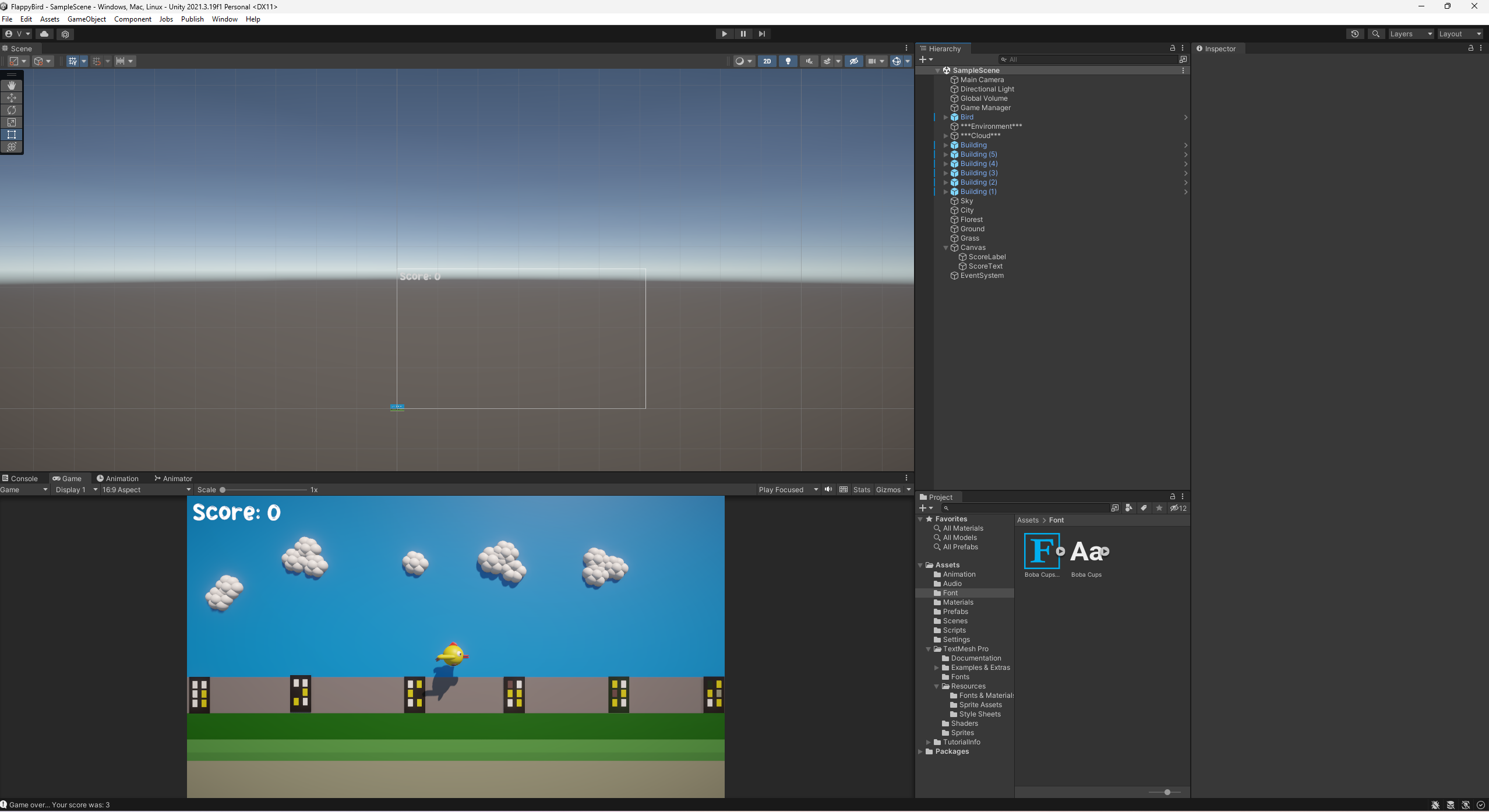 GitHub - viniciusgil/FlappyBird