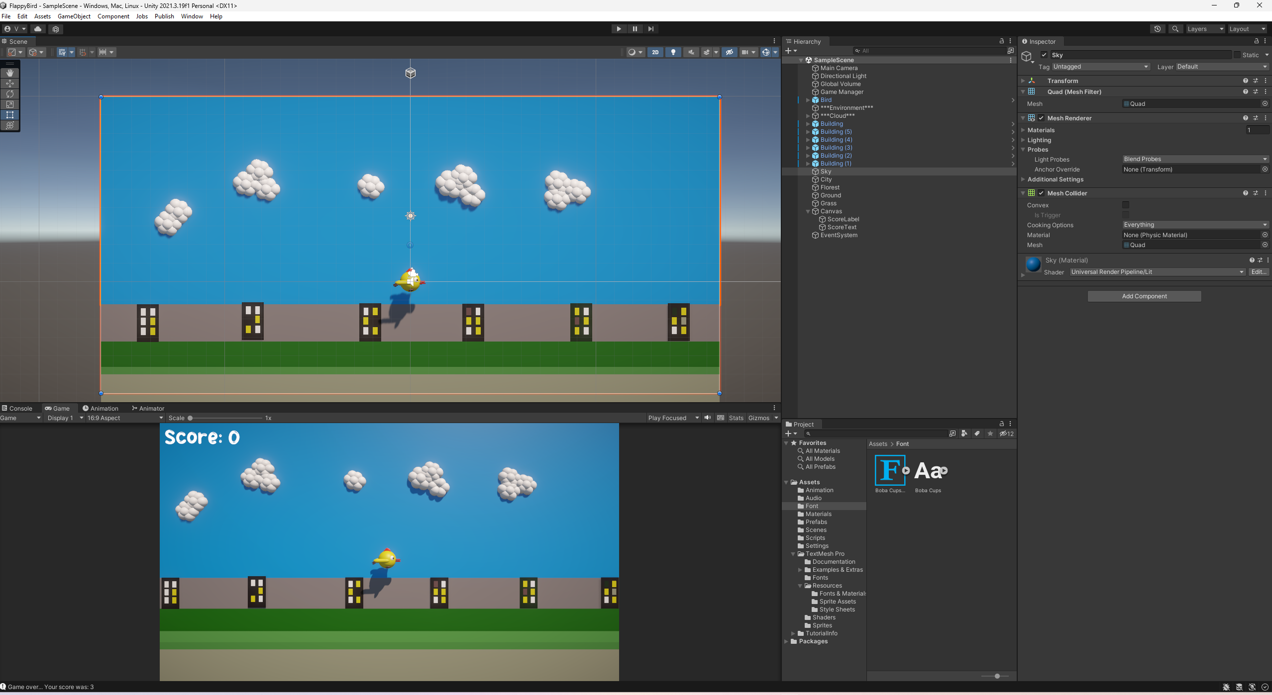 GitHub - viniciusgil/FlappyBird