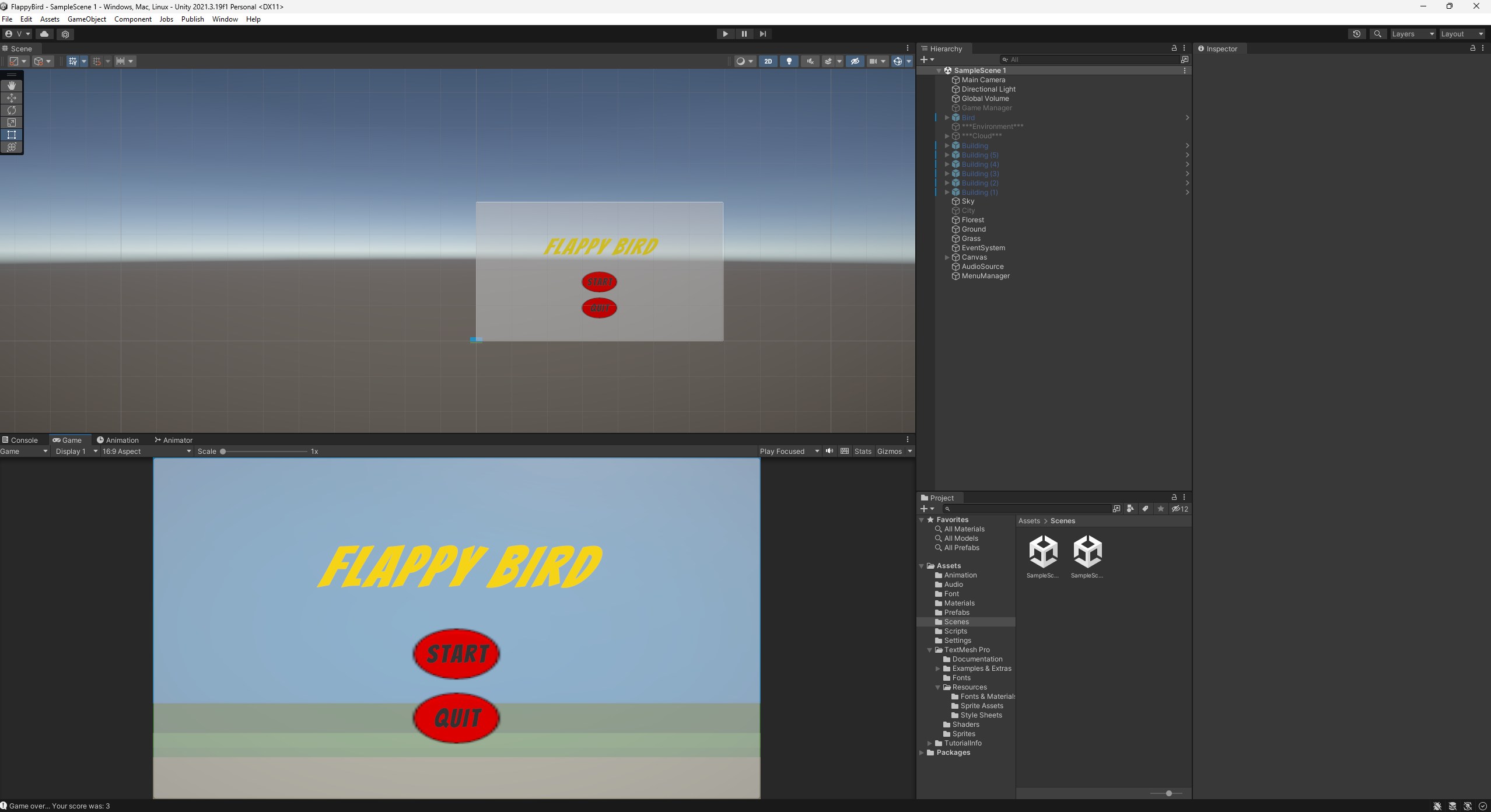 GitHub - viniciusgil/FlappyBird