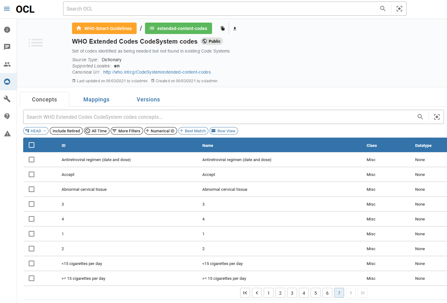 FHIR API Results -> Encoded Codes · Issue #791 · OpenConceptLab/ocl_issues · GitHub