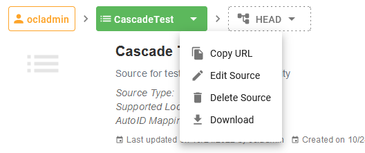 Action Menu name change: "Download" -> "Download Metadata" · Issue #1441 · OpenConceptLab/ocl ...