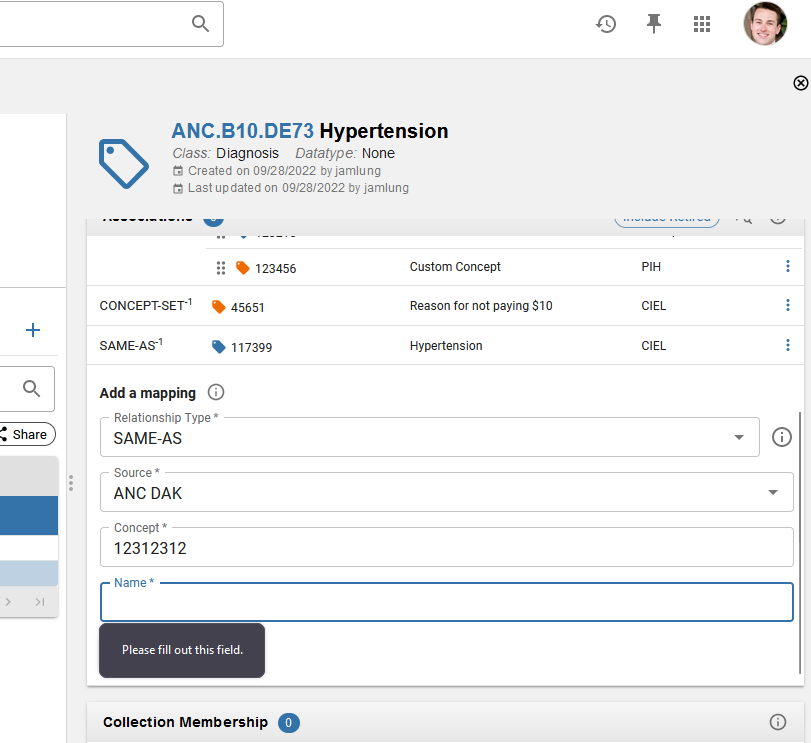 Quick Add Tweak for Manual Mapping · Issue #1575 · OpenConceptLab/ocl_issues · GitHub
